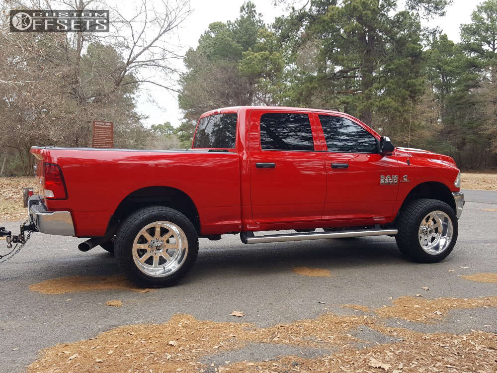 2015 Ram 2500 with 22x12 -51 Fuel Forged Ff09 and 35/12.5R22 Nitto ...