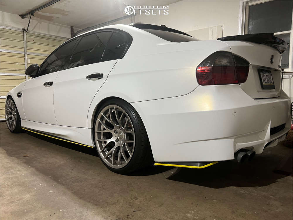 2007 BMW 328i with 19x9 35 Avant Garde M359 and 235/35R19 Continental ExtremeContact DWS06 PLUS ...