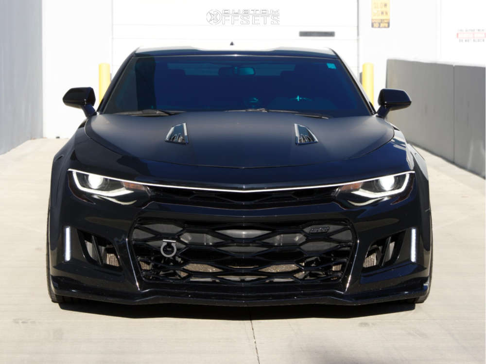 2023 Chevrolet Camaro with 20x10 23 MRR M228 and 275/35R20 Cooper Zeon ...