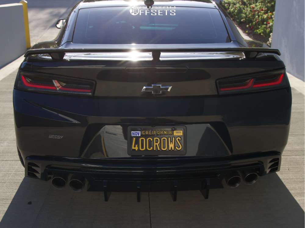 2023 Chevrolet Camaro with 20x10 23 MRR M228 and 275/35R20 Cooper Zeon ...