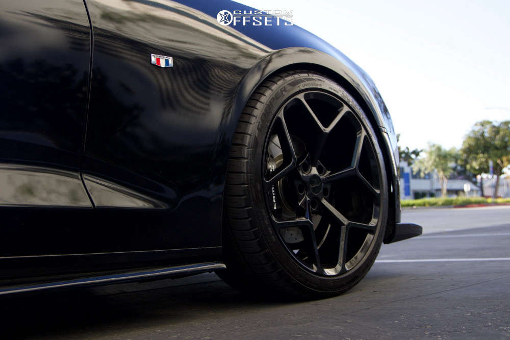 2023 Chevrolet Camaro with 20x10 23 MRR M228 and 275/35R20 Cooper Zeon ...