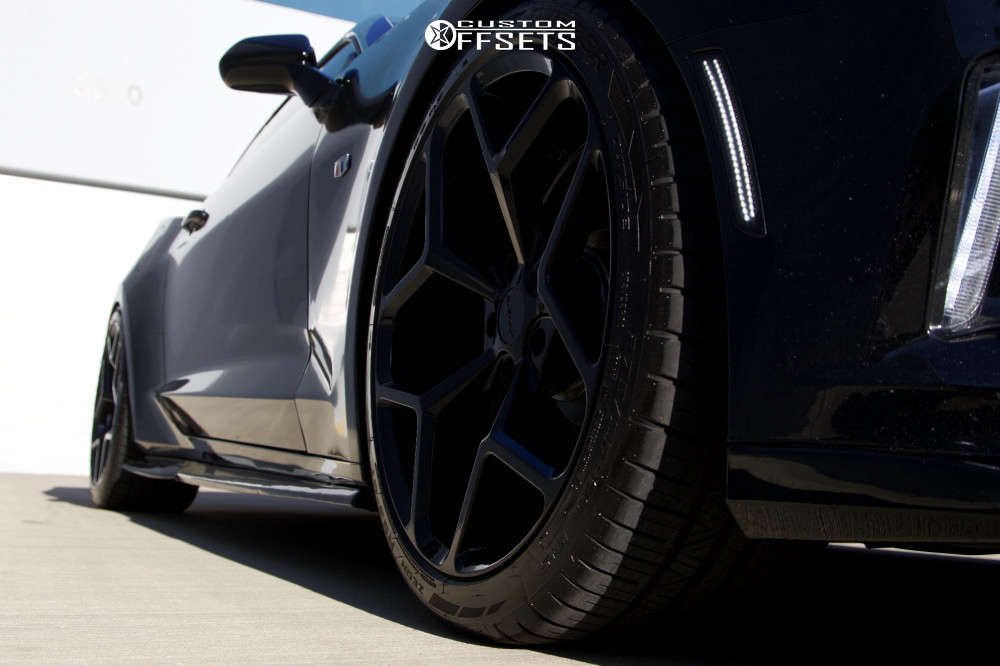 2023 Chevrolet Camaro with 20x10 23 MRR M228 and 275/35R20 Cooper Zeon ...