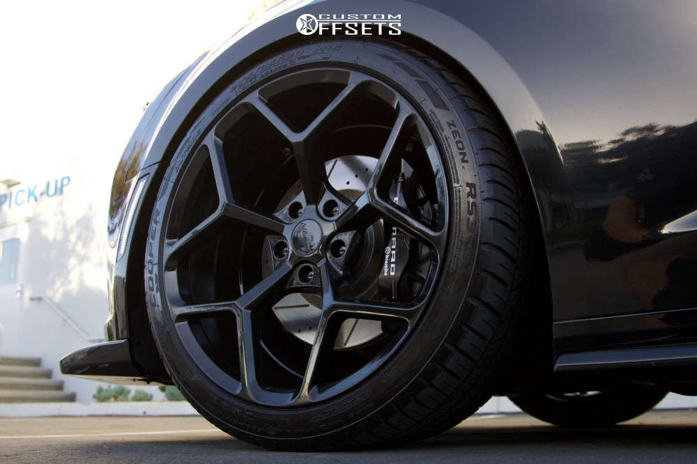 2023 Chevrolet Camaro with 20x10 23 MRR M228 and 275/35R20 Cooper Zeon ...