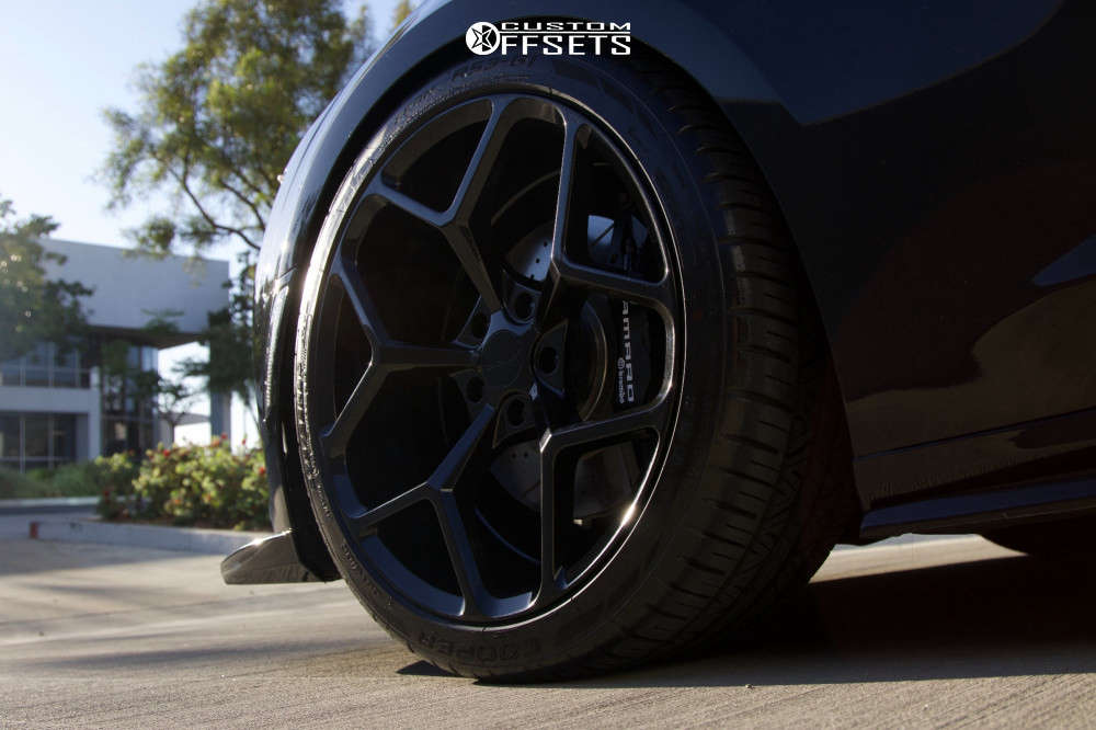 2023 Chevrolet Camaro with 20x10 23 MRR M228 and 275/35R20 Cooper Zeon ...
