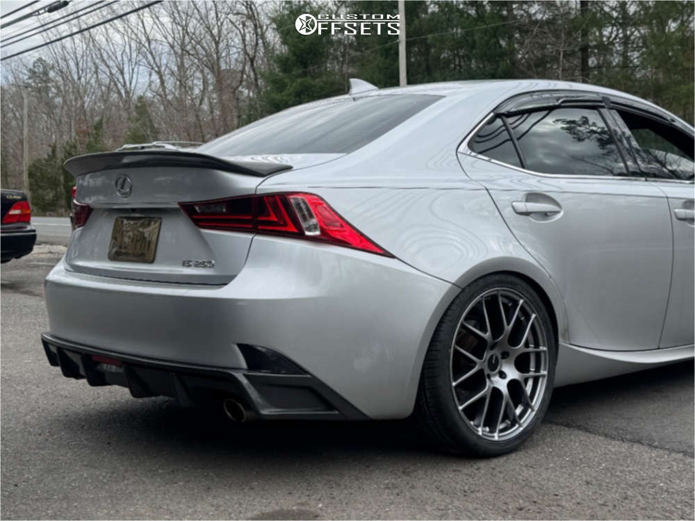 2014 Lexus IS250 with 19x8 40 Enkei Raijin and 225/40R19 Atlas Force ...