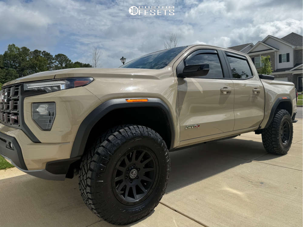 2023 GMC Canyon with 18x9 0 Icon Alloys Compression and 285/70R18 Nitto ...