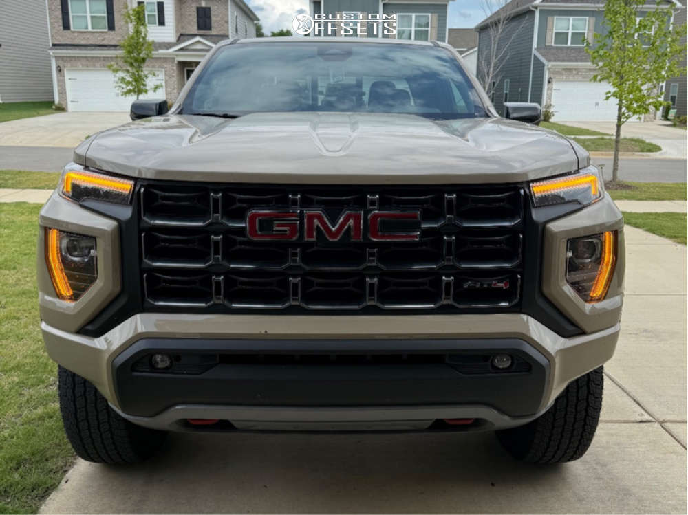 2023 GMC Canyon with 18x9 0 Icon Alloys Compression and 285/70R18 Nitto ...