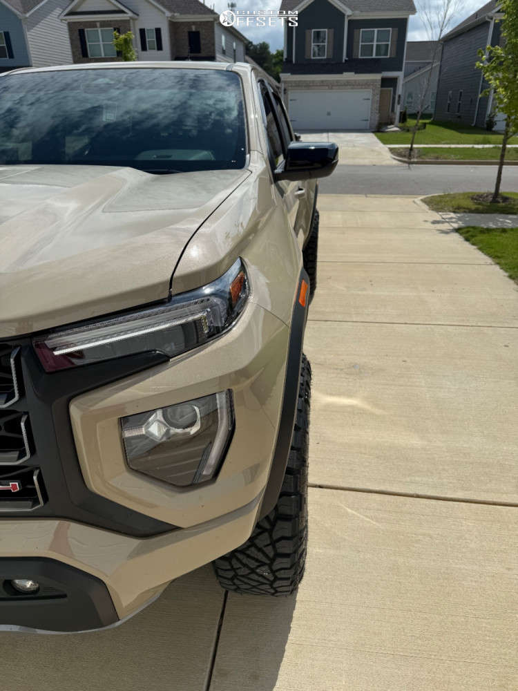2023 GMC Canyon with 18x9 0 Icon Alloys Compression and 285/70R18 Nitto ...