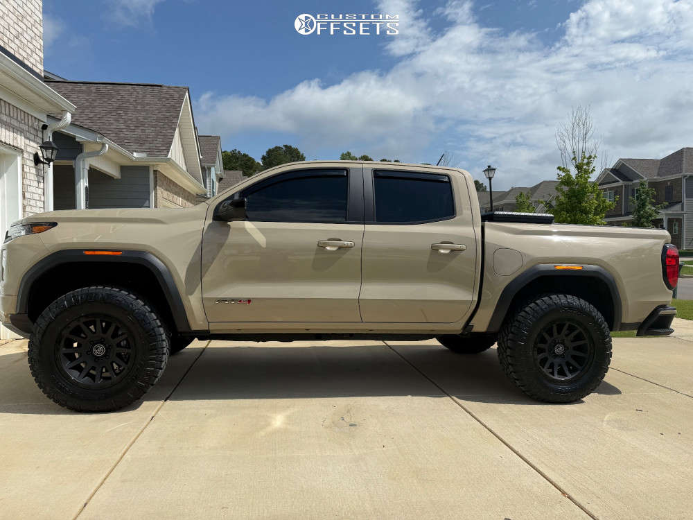 2023 GMC Canyon with 18x9 0 Icon Alloys Compression and 285/70R18 Nitto ...