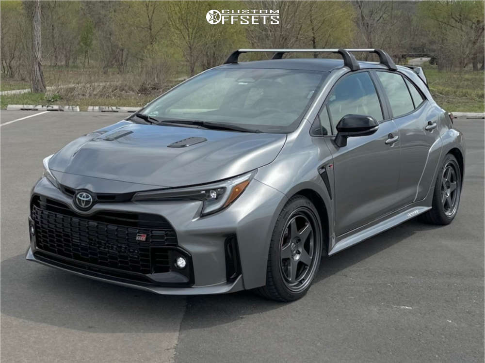 2023 Toyota GR Corolla with 18x8.5 35 Kansei Knp and 235/55R18 Michelin ...