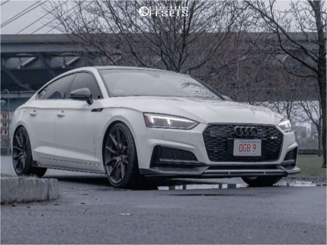 2018 Audi S5 Sportback with 20x10.5 35 Niche Kanan and 275/30R20 Lexani ...