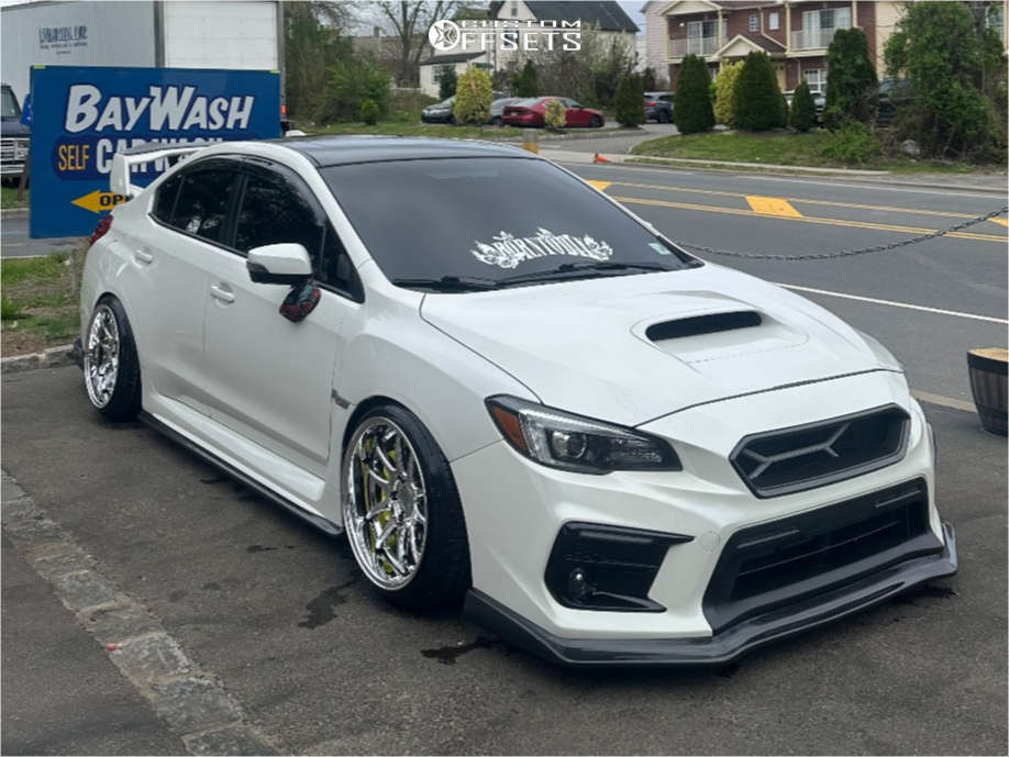 2020 Subaru WRX STI with 18x10.5 15 Aodhan Ds02 and 225/40R18 ...
