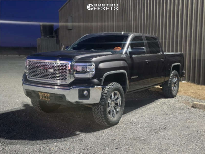 2014 GMC Sierra 1500 with 20x8.5 31 4Play OE Wheels Ca82 and 295/65R20 ...