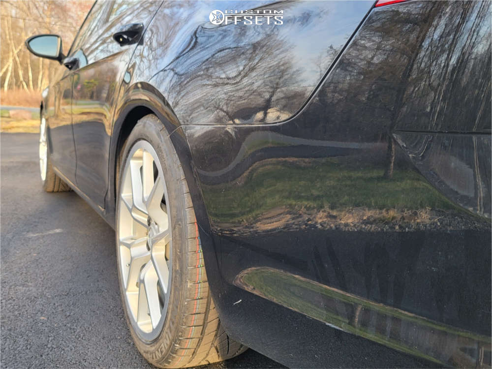 2017 Volkswagen Golf SportWagen with 18x8 45 Neuspeed Rse10 and 235 ...