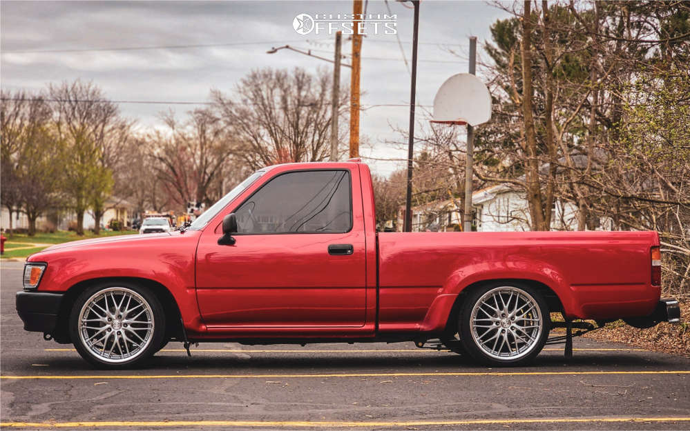 1994 Toyota Pickup with 18x8.5 20 MRR Gt1 and 215/40R18 Lexani Lxuhp ...