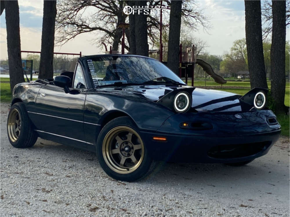 1997 Mazda Miata with 15x8 0 MST Time Attack and 205/50R15 Hankook ...