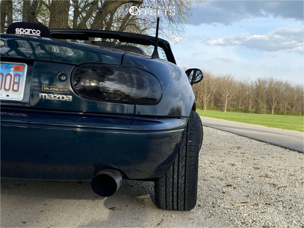 1997 Mazda Miata with 15x8 0 MST Time Attack and 205/50R15 Hankook ...