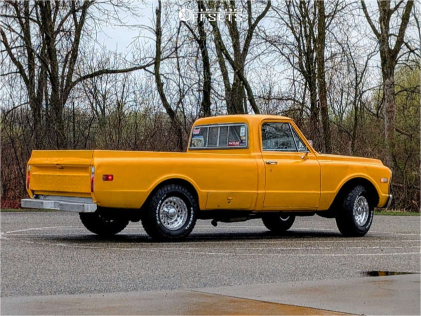 1970 Chevrolet C20 Pickup with 16x8 -20 Raceline Rockcrusher and 265 ...