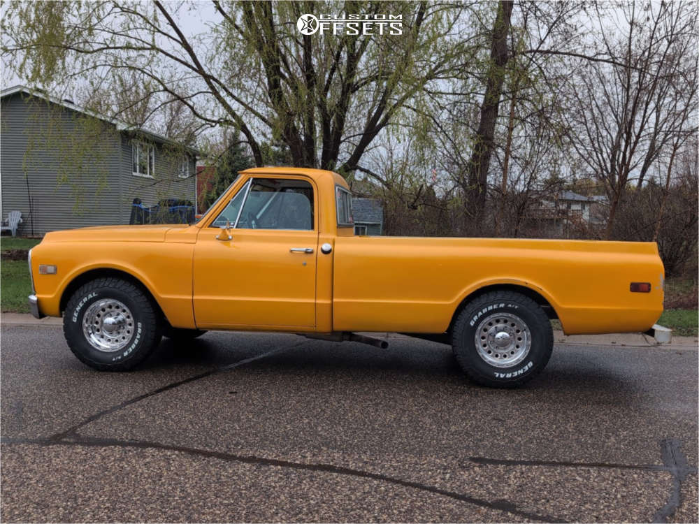 1970 Chevrolet C20 Pickup with 16x8 -20 Raceline Rockcrusher and 265 ...