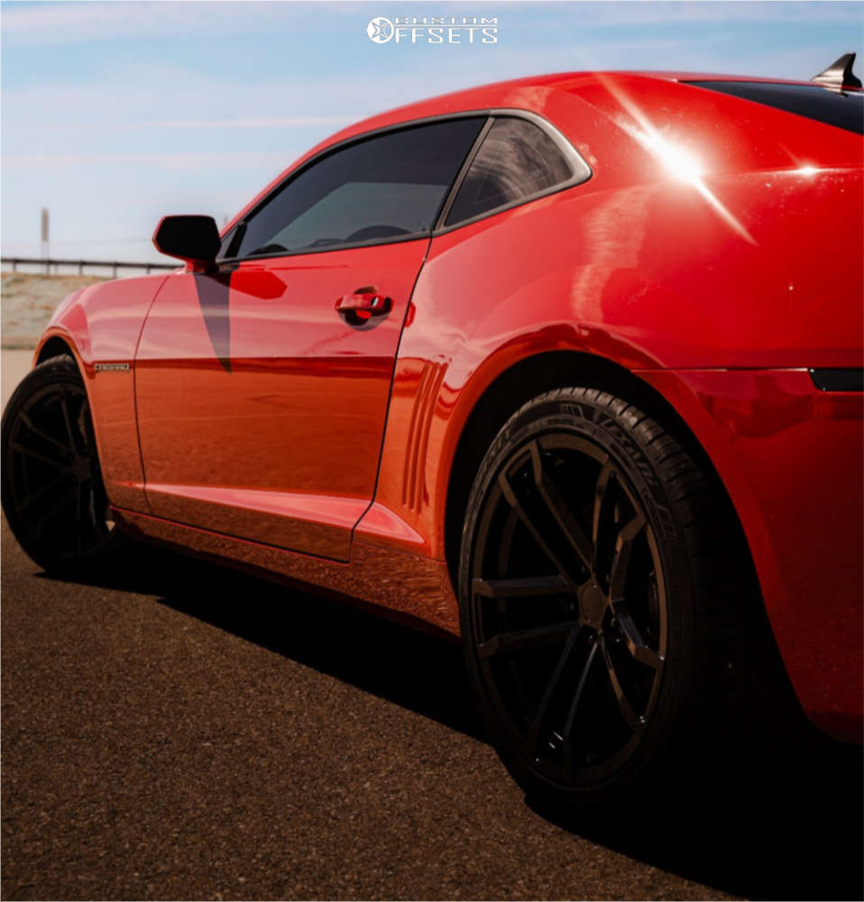 2010 Chevrolet Camaro with 20x10 23 Factory Reproductions Fr41 and 275 ...