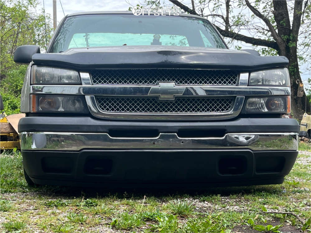 2006 Chevrolet Silverado 1500 with 20x9 24 Impact Replicas Snowflake ...