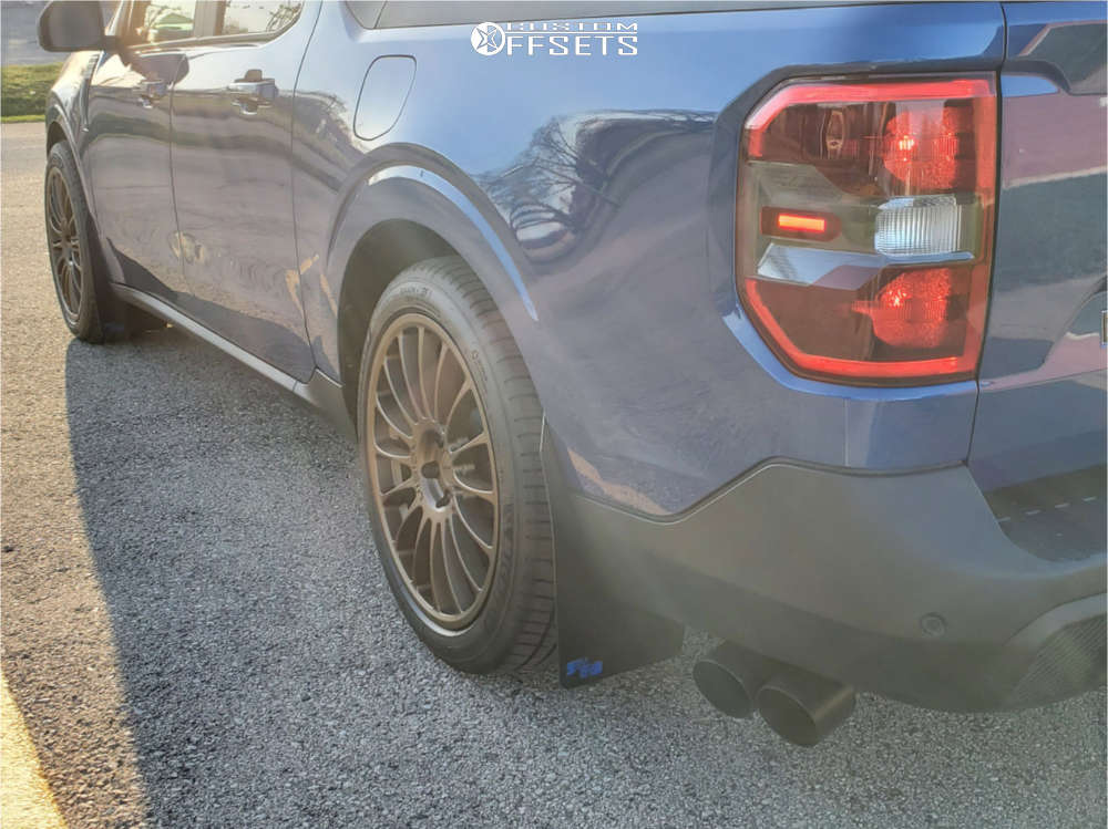 2024 Ford Maverick with 20x8.5 35 Vision Monaco and 245/45R20 Michelin ...