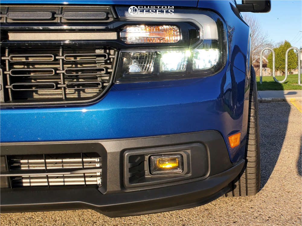 2024 Ford Maverick with 20x8.5 35 Vision Monaco and 245/45R20 Michelin ...