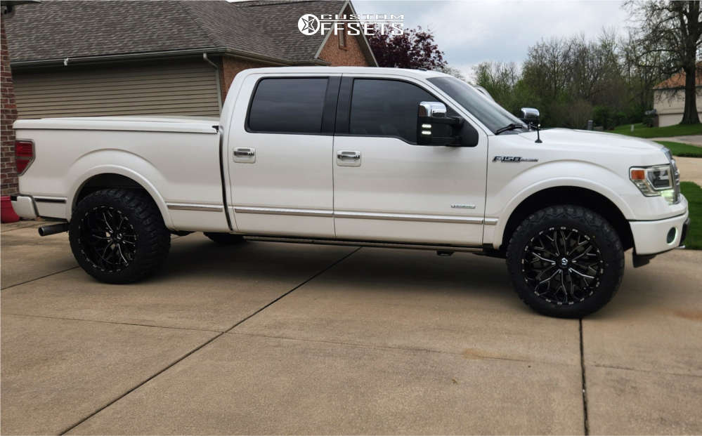 2013 Ford F-150 with 22x12 -44 TIS 565bm and 35/12.5R22 RBP Repulsor Xt ...
