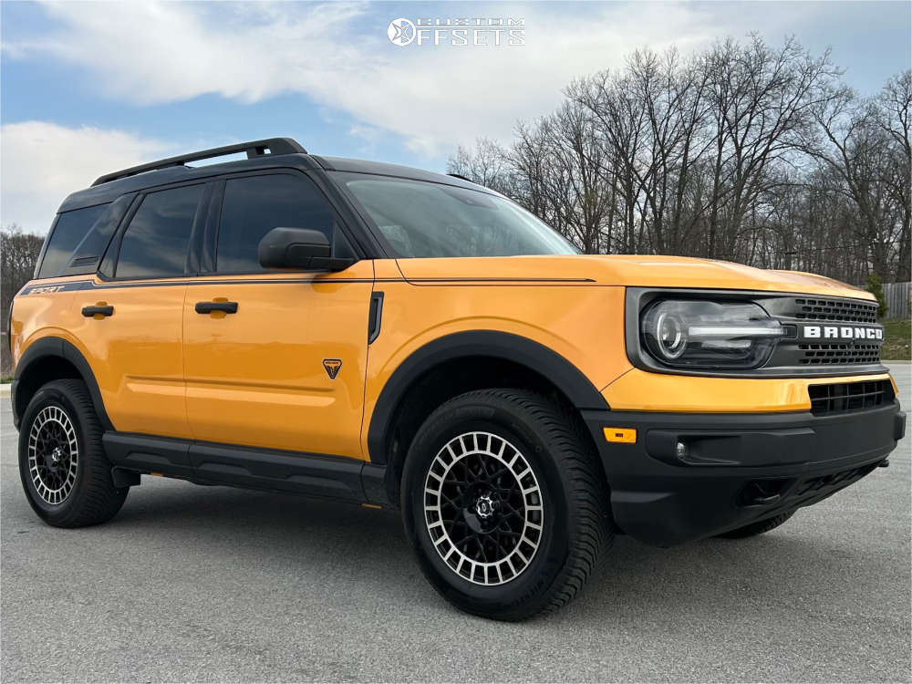 2021 Ford Bronco Sport with 17x8 40 Vision Savage and 235/65R17 ...