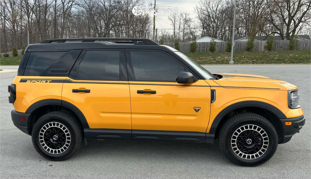 2021 Ford Bronco Sport with 17x8 40 Vision Savage and 235/65R17 ...