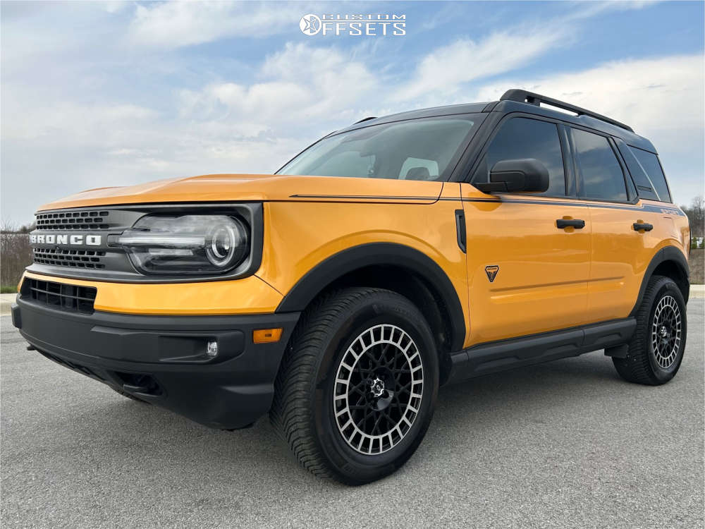 2021 Ford Bronco Sport with 17x8 40 Vision Savage and 235/65R17 ...
