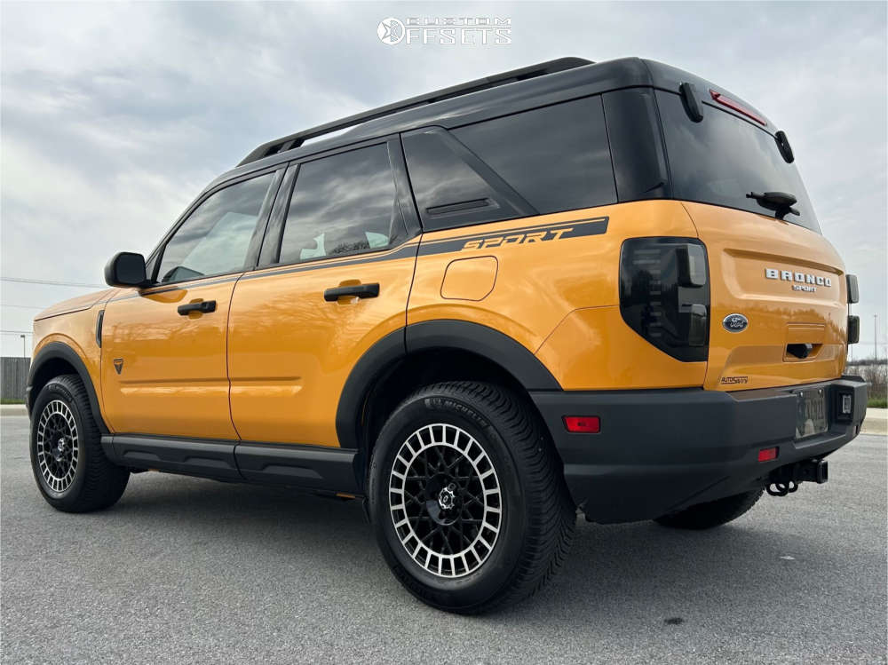 2021 Ford Bronco Sport with 17x8 40 Vision Savage and 235/65R17 ...
