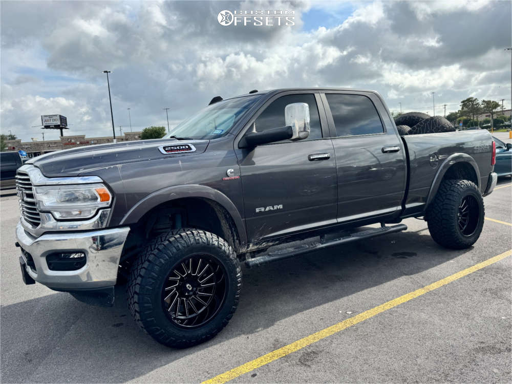 2022 Ram 2500 with 20x12 -51 Vision Rapier and 35/12.5R20 Nitto Ridge ...