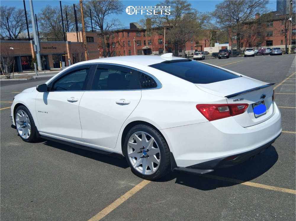 2018 Chevrolet Malibu with 19x8.5 35 MRR Hr3 and 245/40R19 Kosic Drs-7 ...