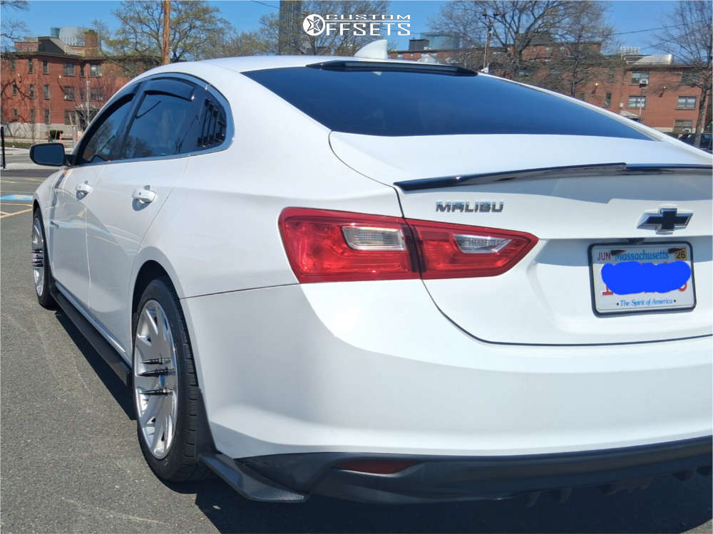 2018 Chevrolet Malibu with 19x8.5 35 MRR Hr3 and 245/40R19 Kosic Drs-7 ...