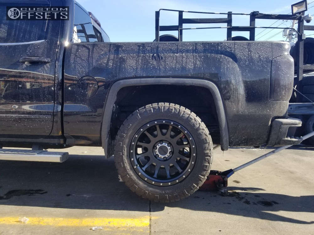 2016 GMC Sierra 1500 with 20x10 -24 Method MV605 and 33/12.5R20 Nitto ...