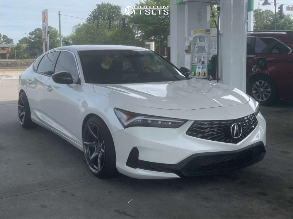 2023 Acura Integra with 18x9.5 22 Kansei Tandem and 215/40R18 ...