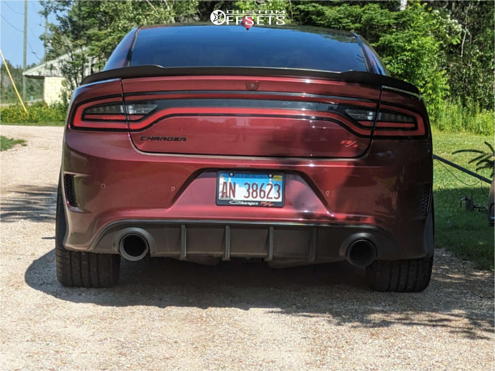2018 Dodge Charger with 20x9 15 Asanti Black Abl-33 and 275/40R20 ...