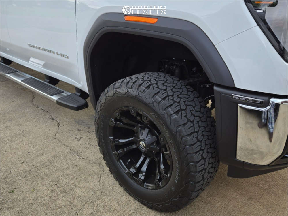 2025 GMC Sierra 2500 HD with 20x10 -18 Fuel Vapor and 35/12.5R20 ...