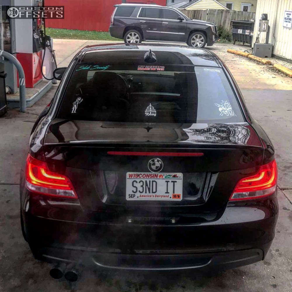 2011 BMW 135i with 18x9 33 Cosmis Racing XT-206R and 235/40R18 Federal ...