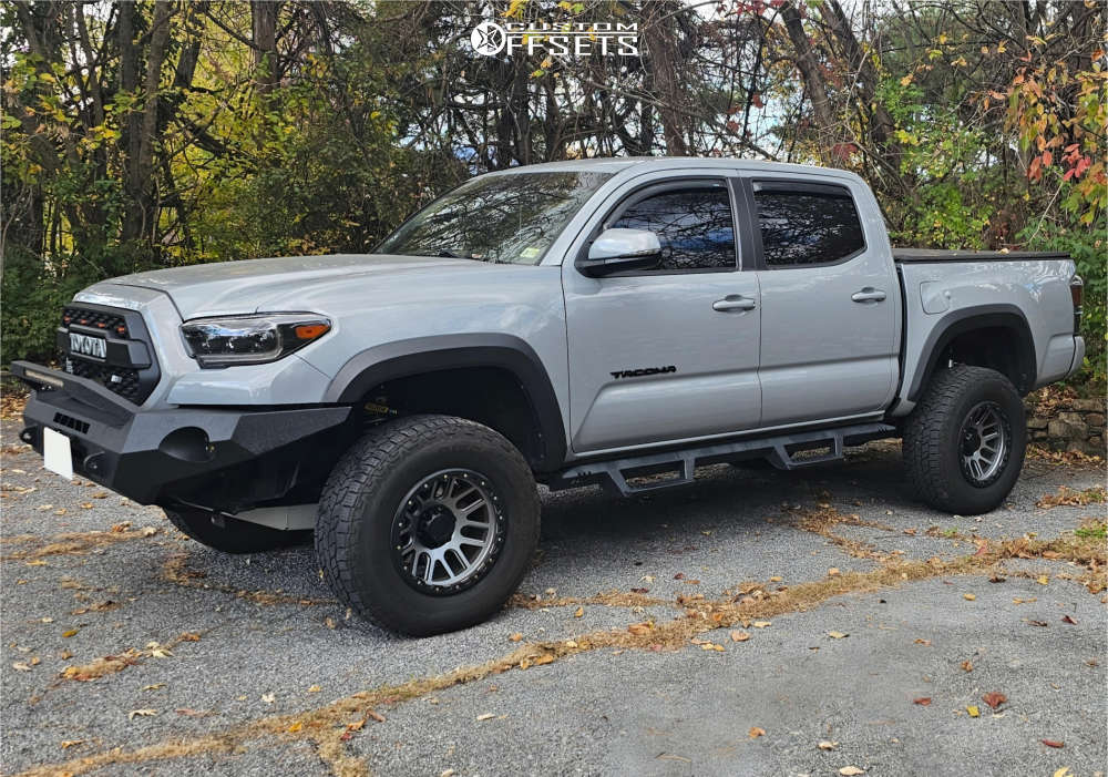 2018 Toyota Tacoma with 17x9 -12 Vision Nemesis and 285/70R17 Cooper ...