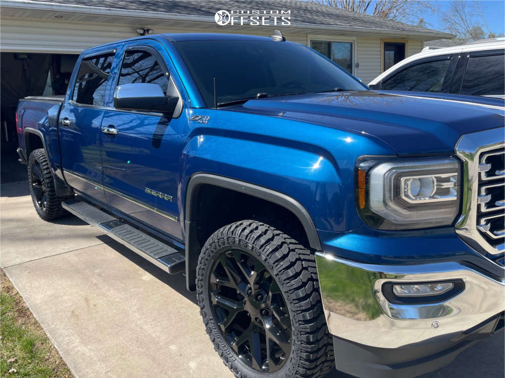 2017 GMC Sierra 1500 with 22x9 24 OE Performance 177 and 33/12.5R22 ...