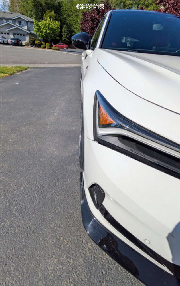 2023 Acura Integra with 18x9.5 35 AVID1 Av6 and 235/40R18 Nitto Neo Gen ...