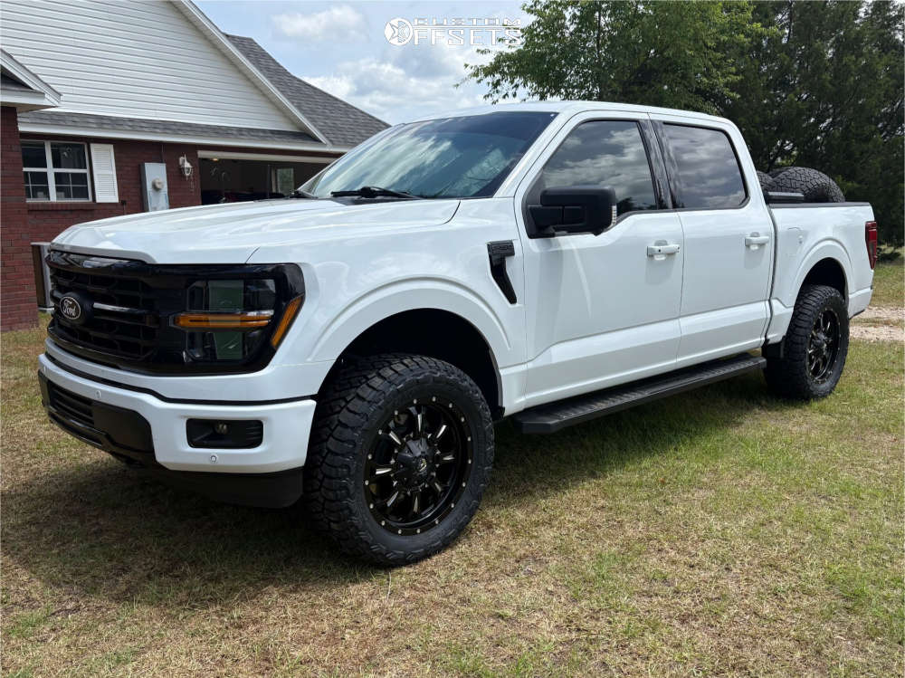 2024 Ford F-150 with 20x9 1 Fuel Krank and 295/55R20 Toyo Tires Open ...