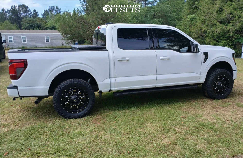 2024 Ford F-150 with 20x9 1 Fuel Krank and 295/55R20 Toyo Tires Open ...