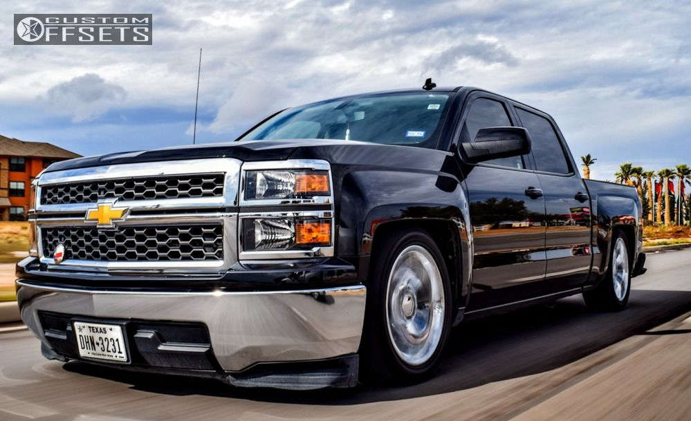 2014 Chevrolet Silverado 1500 with 20x8.5 31 Replica G04 and 275/45R20 ...