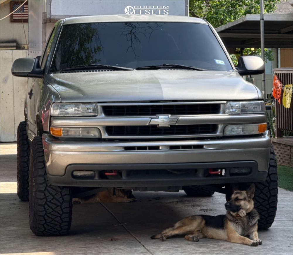 2001 Chevrolet Silverado 1500 with 17x9 -36 9SiX9 Six-1 Deep Truck/suv ...