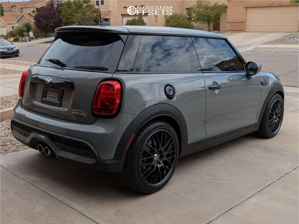2022 Mini Cooper with 18x8 40 Enkei Ekm3 and 225/40R18 Kosic Drs-7 and ...