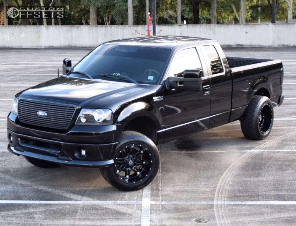 2007 Ford F-150 with 20x12 -44 Fuel Hostage and 305/50R20 Nitto NT420V ...