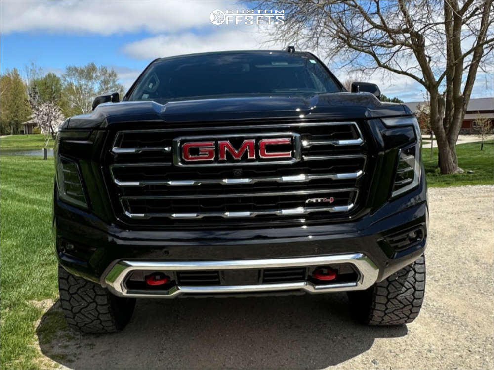 2025 GMC Yukon with 22x9 24 Impact Replicas Snowflake and 285/55R22 ...